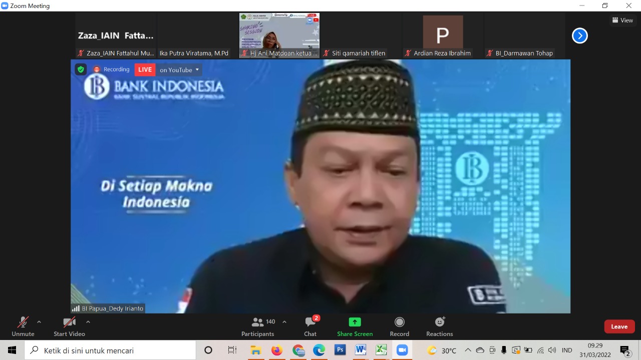 Halal Centre Gelar Sosialisasi Program Pendampingan PPH - IAIN Fattahul Muluk Papua