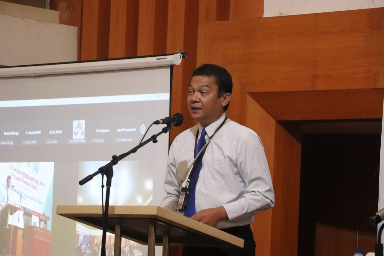 Halal Centre IAIN Papua Gelar Pelatihan Pendamping PPH - IAIN Fattahul Muluk Papua