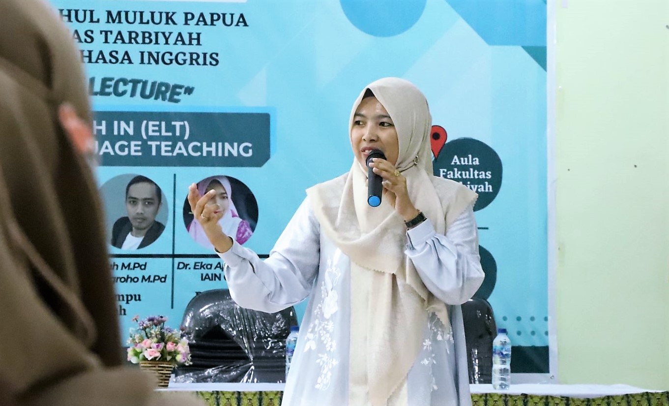 Kuliah Tamu TBI: Susun Skripsi Dengan Bantuan ICT - IAIN Fattahul Muluk Papua